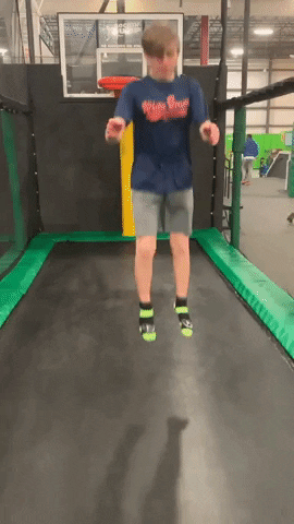 Jumping GIF by mdleone - Find & Share on GIPHY