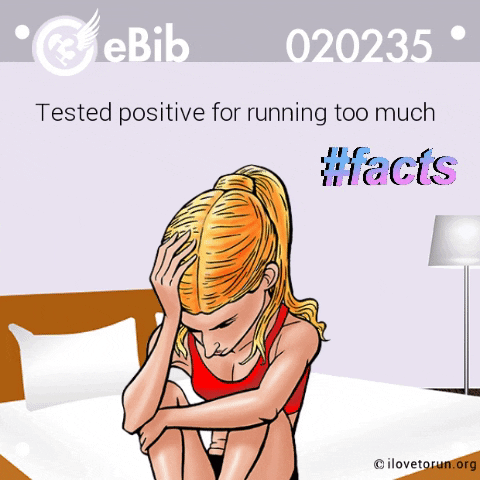 Runner Girl Running Humor GIF by eBibs - Find & Share on GIPHY
