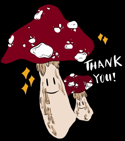 Mushroom Thank You GIF - Find & Share on GIPHY