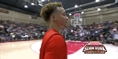 College Basketball Dunkin Donuts Dunk Contest GIF by Dunkin’ Donuts ...