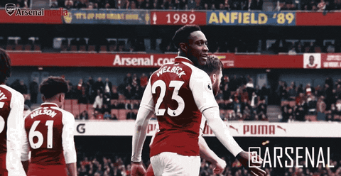 Danny Welbeck Yes GIF by Arsenal - Find & Share on GIPHY