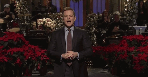 Matt Damon Snl GIF by Saturday Night Live - Find & Share on GIPHY