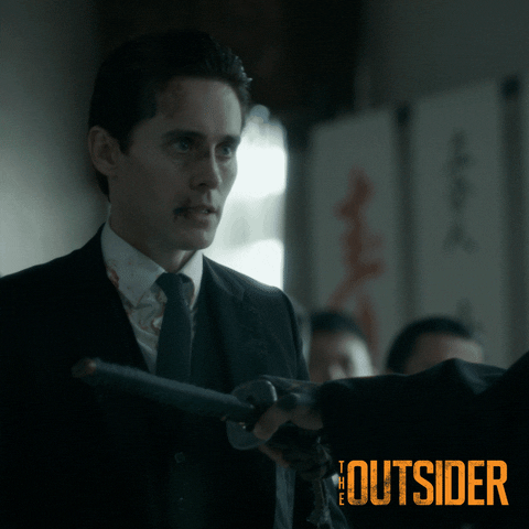 Jared Leto Sword GIF by NETFLIX - Find & Share on GIPHY
