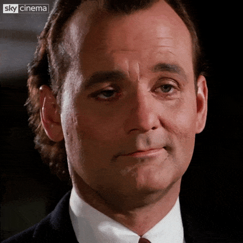 Bill Murray Well You Kow GIF by Sky - Find & Share on GIPHY