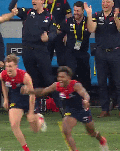 Melbourne Football Club Running GIF by Melbournefc - Find & Share on GIPHY