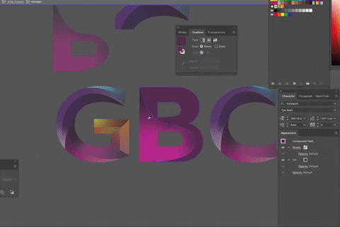 Saving/ink drop a freeform gradient? : r/AdobeIllustrator