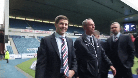 Steven Gerrard Coach GIF by Rangers Football Club - Find & Share on GIPHY