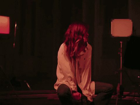 Pink Head Down GIF by Wet - Find & Share on GIPHY