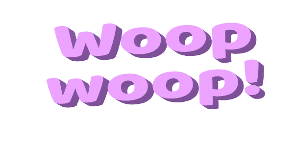 Art Woo Hoo Sticker by Justin for iOS & Android | GIPHY