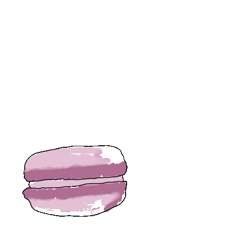 Macarons Sticker by Hand Lettered Design for iOS & Android | GIPHY