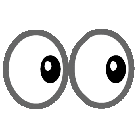 Eyes Look Sticker by Chapatiz.com for iOS & Android | GIPHY