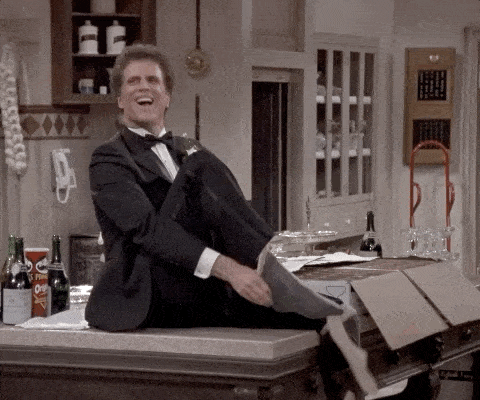 Ted Danson Lol GIF by CBS All Access - Find & Share on GIPHY