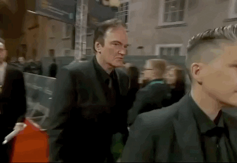 Quentin Tarantino GIF by BAFTA - Find & Share on GIPHY