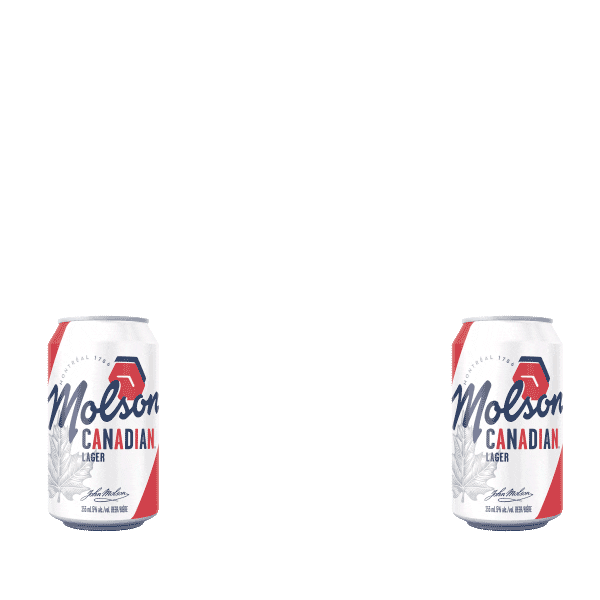 Canadian Beer Sticker by Molson Coors Canada for iOS & Android | GIPHY
