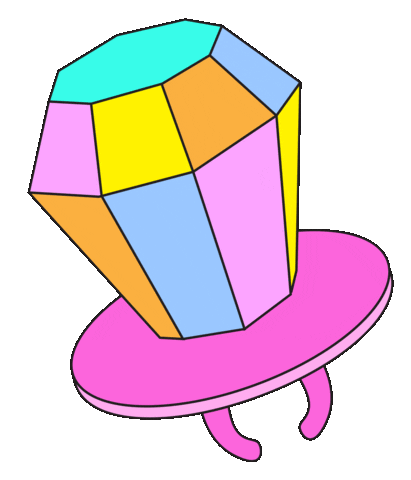 Candy Ring Sticker by Jess Stempel for iOS & Android | GIPHY