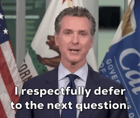 Gavin Newsom GIF by GIPHY News - Find & Share on GIPHY