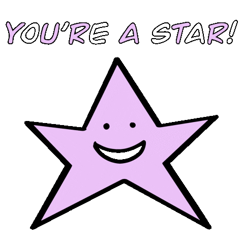 Super Star Sticker by MissAllThingsAwesome for iOS & Android | GIPHY