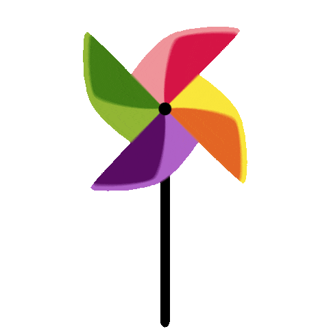 Rainbow Spinning Sticker by Home Brew Agency for iOS & Android | GIPHY