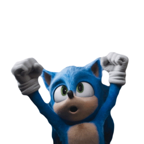 Excited Paramount Pictures Sticker by Sonic The Hedgehog for iOS ...