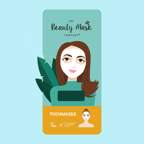 Face Facing GIF by The Beauty Mask Company® - Find & Share on GIPHY