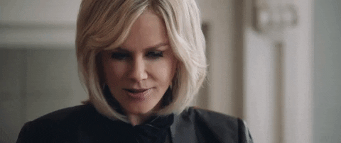 Nicole Kidman Reaction GIF by Bombshell Movie - Find & Share on GIPHY