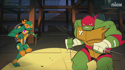 Ninja Turtles Walk GIF by Teenage Mutant Ninja Turtles - Find & Share ...
