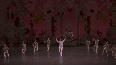 Candy Cane Nutcracker GIF by New York City Ballet - Find & Share on GIPHY