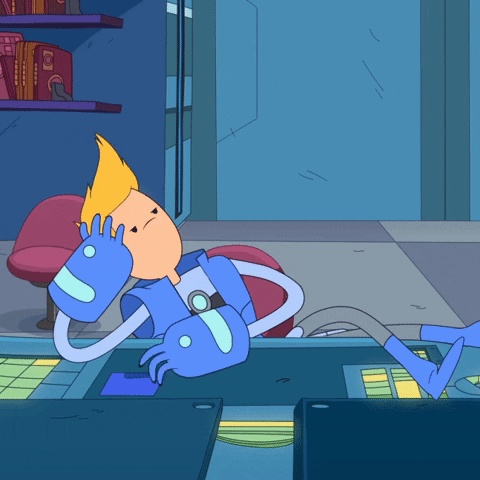 Tired Work GIF by Cartoon Hangover - Find & Share on GIPHY