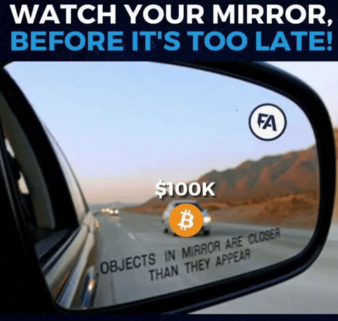 Driving Rear View Mirror GIF by Forallcrypto - Find & Share on GIPHY