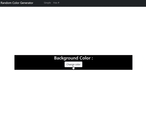 GitHub - zpremium/colorGenerator: Random Color generator for beginners