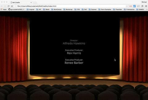 GitHub - mlabita37/RollCredits: A simple jQuery plugin that creates ...