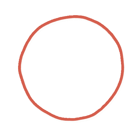 Emphasize Red Circle Sticker for iOS & Android | GIPHY