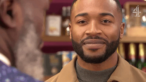 Stare Smile GIF by Hollyoaks - Find & Share on GIPHY