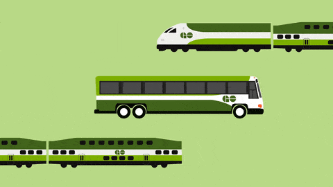 Train Bus GIF by GO Transit - Find & Share on GIPHY