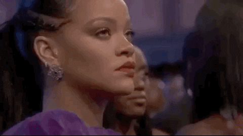 Rihanna Listening GIF by BET - Find & Share on GIPHY