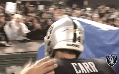 Derek Carr GIF by Oakland Raiders - Find & Share on GIPHY