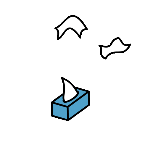 Paper Tissue Sticker by Happy Crotch for iOS & Android | GIPHY