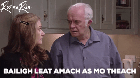 Gaeilge Tadhg GIF by Ros na Rún - Find & Share on GIPHY