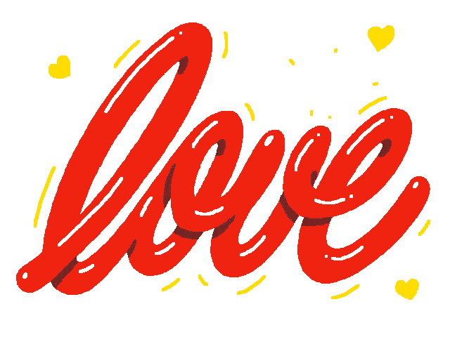 Animation Love Sticker By GIF for iOS & Android | GIPHY