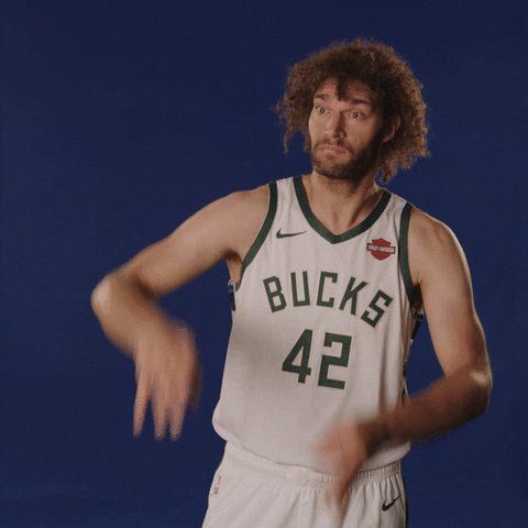 Robin Lopez Basketball GIF by Milwaukee Bucks - Find & Share on GIPHY