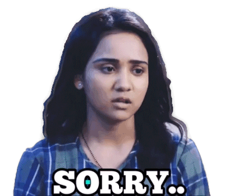 Sorry Apology Sticker for iOS & Android | GIPHY