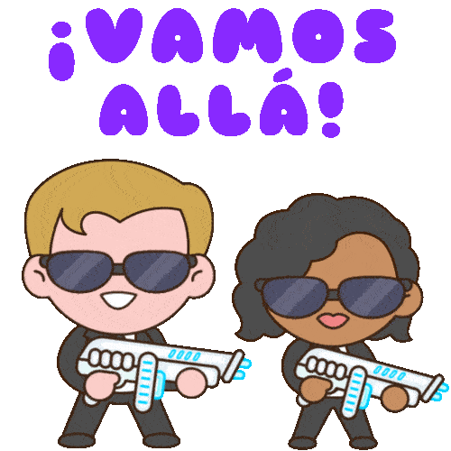 Vamos Allã Sticker by Men In Black: International for iOS & Android | GIPHY