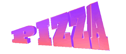 Pizza Text Sticker for iOS & Android | GIPHY