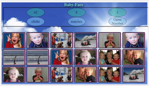 GitHub - AndrewRobins51413/baby-face: matching game for kids