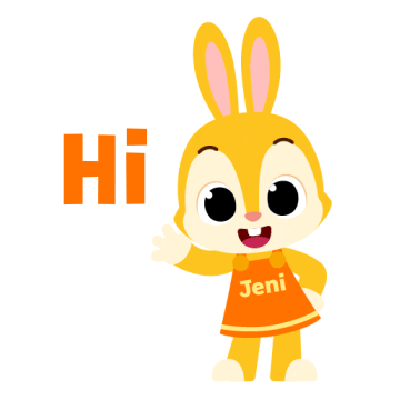 Bunny Hello Sticker by Pinkfong for iOS & Android | GIPHY