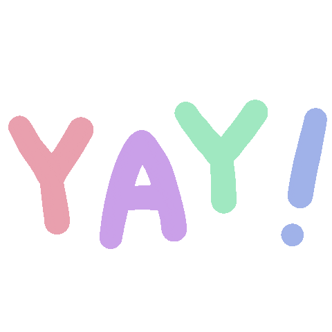 Hooray Hand Drawn Sticker by Nikki McWilliams for iOS & Android | GIPHY