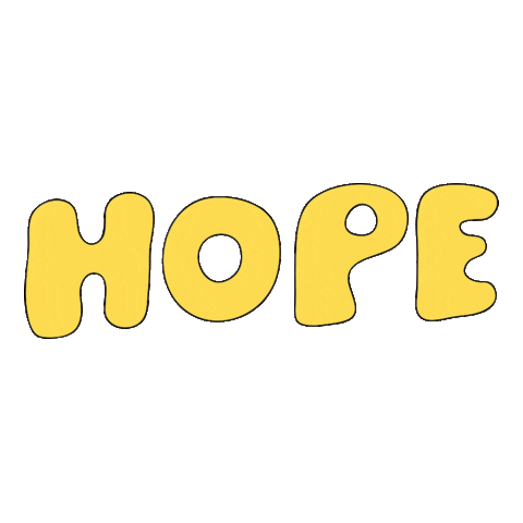 Hope Sticker by Natalie Byrne for iOS & Android | GIPHY