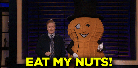 Mr Peanut Planters GIF by Team Coco - Find & Share on GIPHY