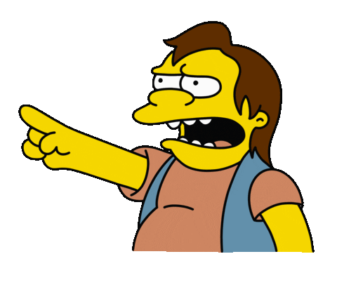 Ha Ha Simpsons Sticker by Cavan Infante for iOS & Android | GIPHY