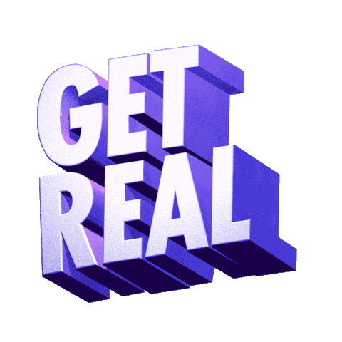 Get Real Sticker by TWINOAKS for iOS & Android | GIPHY